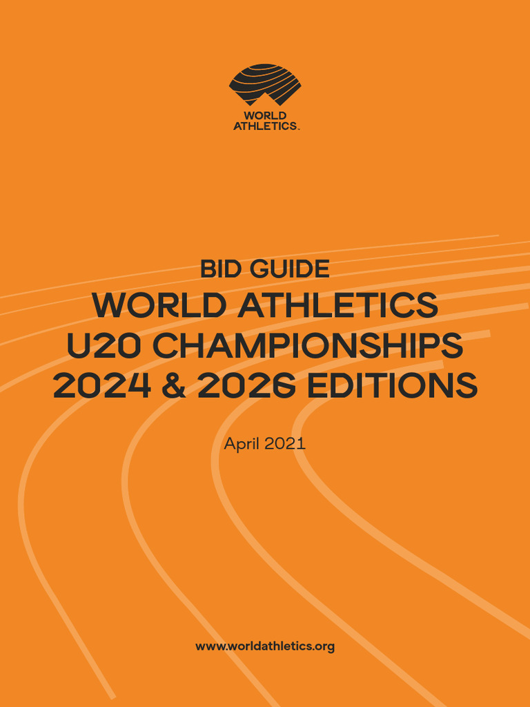 Bid Guide - World Athletics U20 Championships | PDF | Sport Of Athletics | Sports
