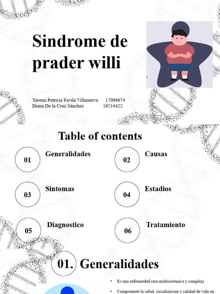 Expo prader-willis | PDF | Trastorno depresivo mayor | Obesidad