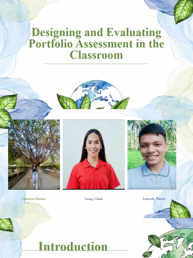 CHAPTER8-Designing and Evaluating Portfolio Assessment in The Classroom-Ruelan-Latayada-Camar ...