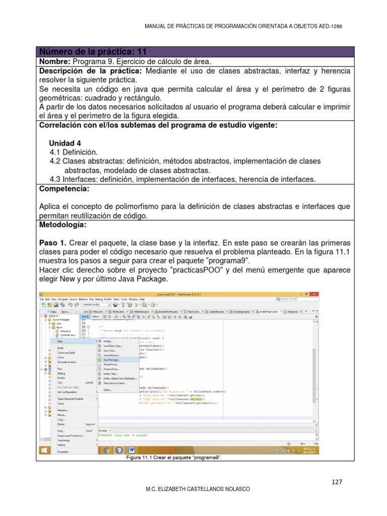 PRACTICA MPOO Polimorfismo | PDF | Objeto (informática) | Java (lenguaje de programación)