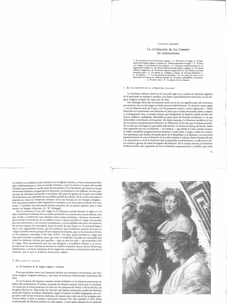 Petronio. Orígenes y Dante | PDF