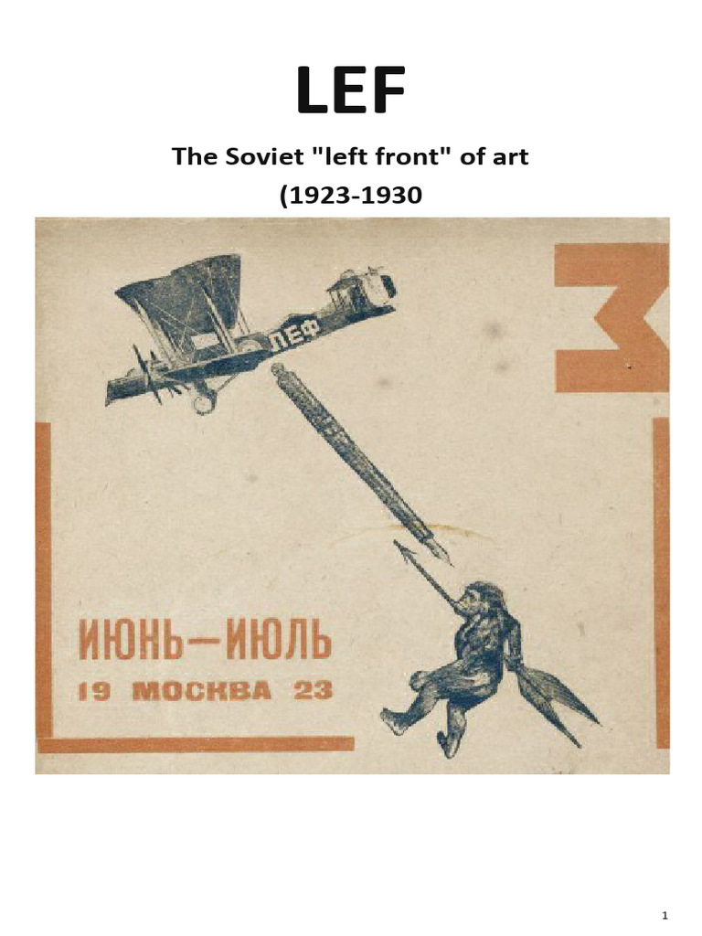 Alfred Barr's Encounter with Soviet LEF Art | PDF | The Arts