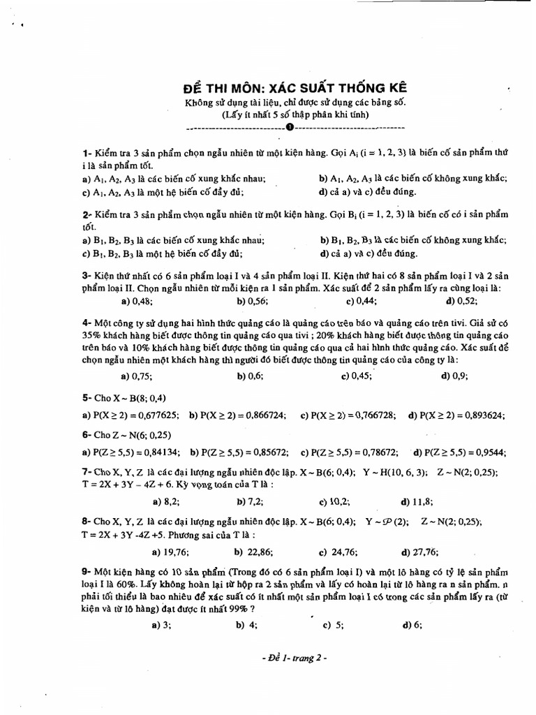 C491e1bb81 Thi Me1baabu XSTK 1 | PDF