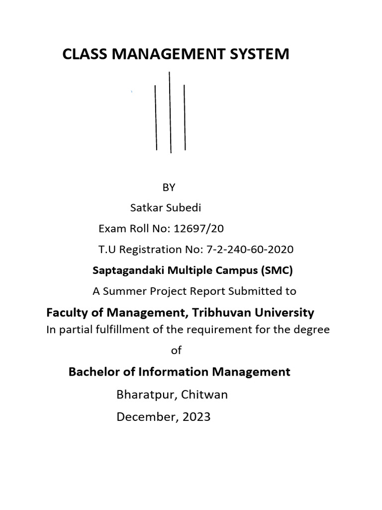 Class Management System | PDF | Databases | C Sharp (Programming Language)