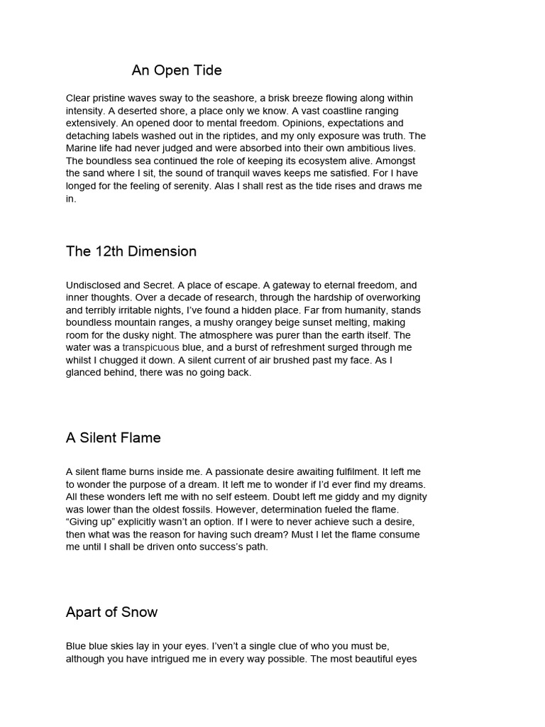 Writing | PDF | Coast | Earth Sciences