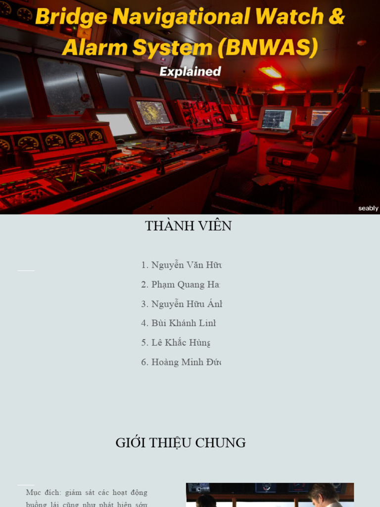 Bridge Navigational Watch Alarm System-BNWAS | PDF