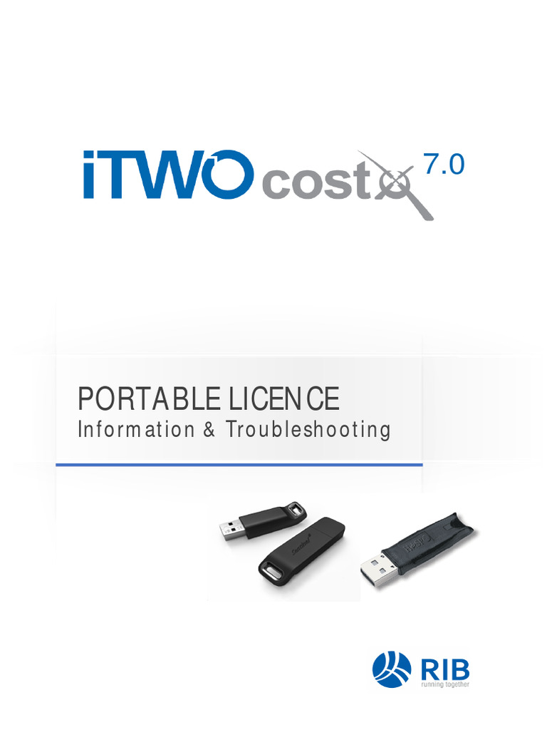 iTWO Costx Portable Licence Troubleshooting | PDF | Computing | Software