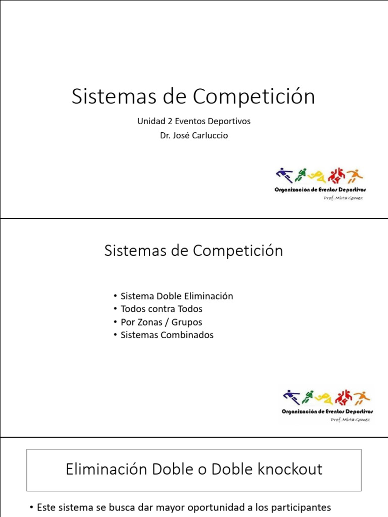 Sistemas de Competición Deportiva | PDF | Deportes | Competiciones ...
