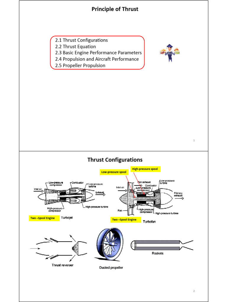 Chapter2 - Principle of Thrust | Download Free PDF | Thrust | Mechanical Engineering