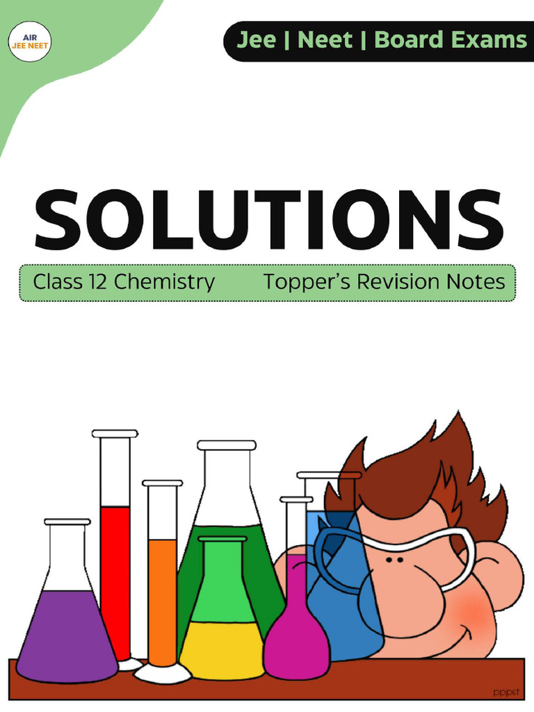 Solutions Notes | PDF