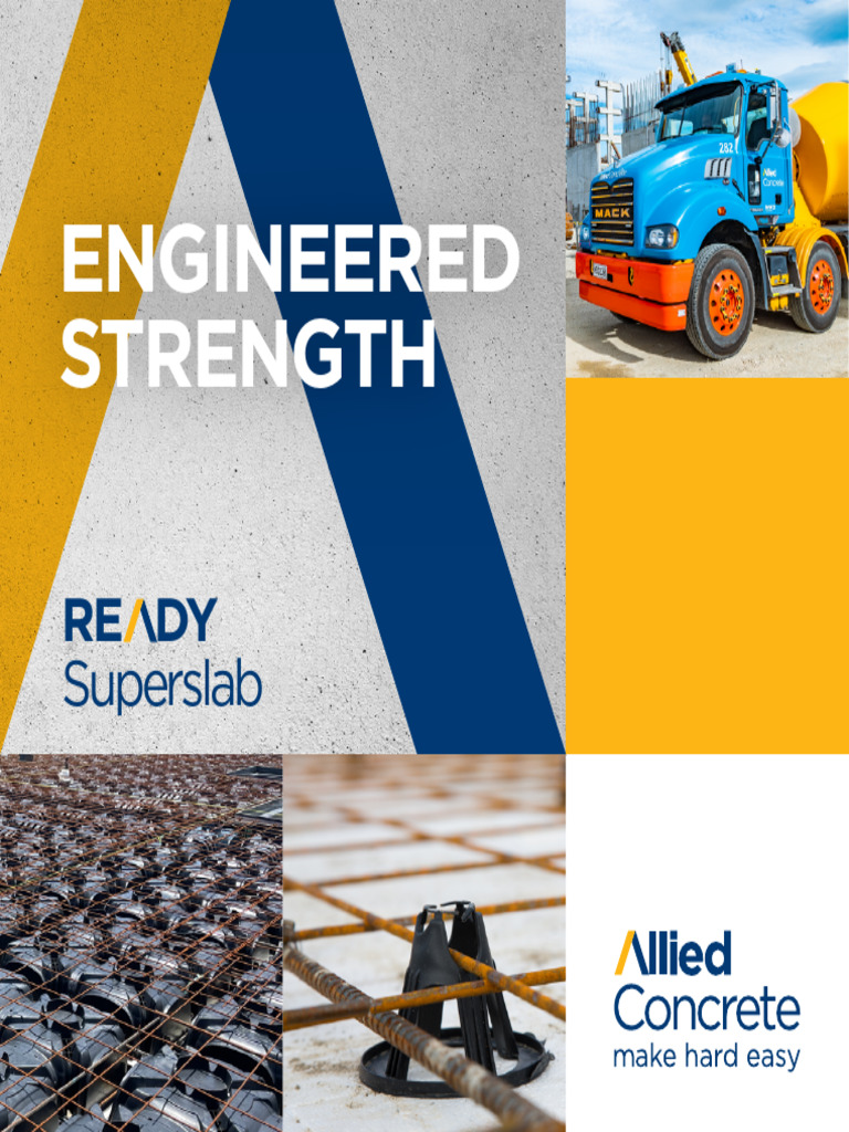 READY Super Slab: Engineered Flooring System | PDF | Concrete ...
