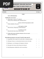 Grade 8 History Short Notes | PDF