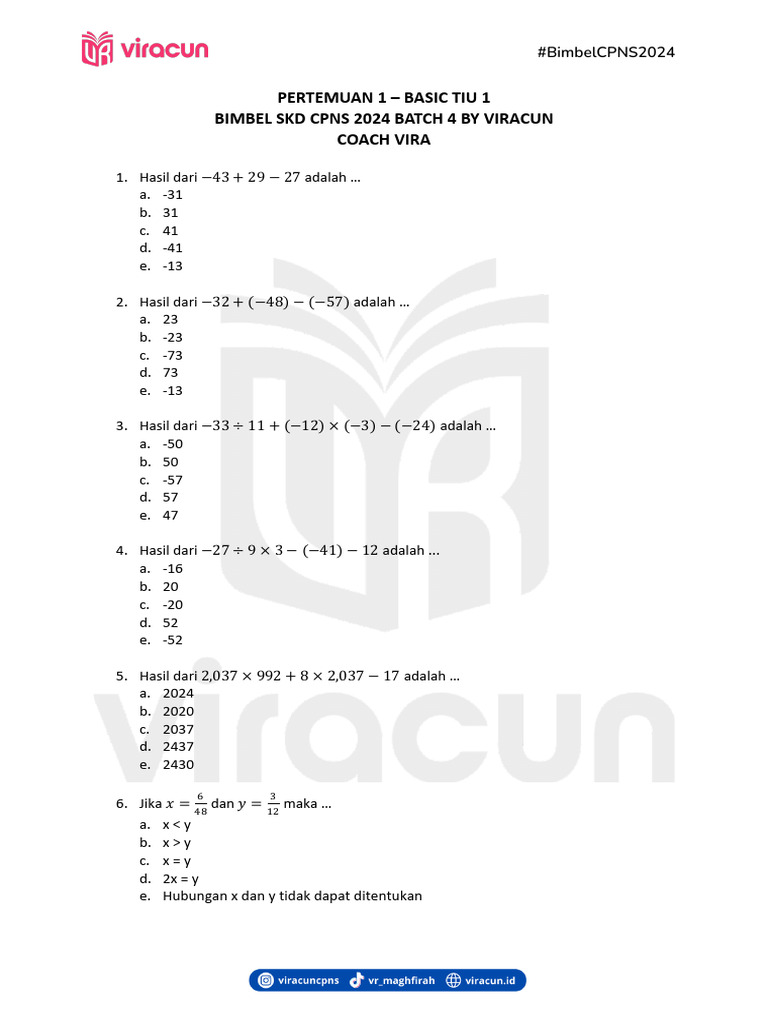 Live Basic TIU 1 - SKD B4 | PDF