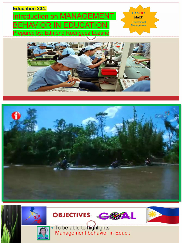 Management Behavior in Education | PDF