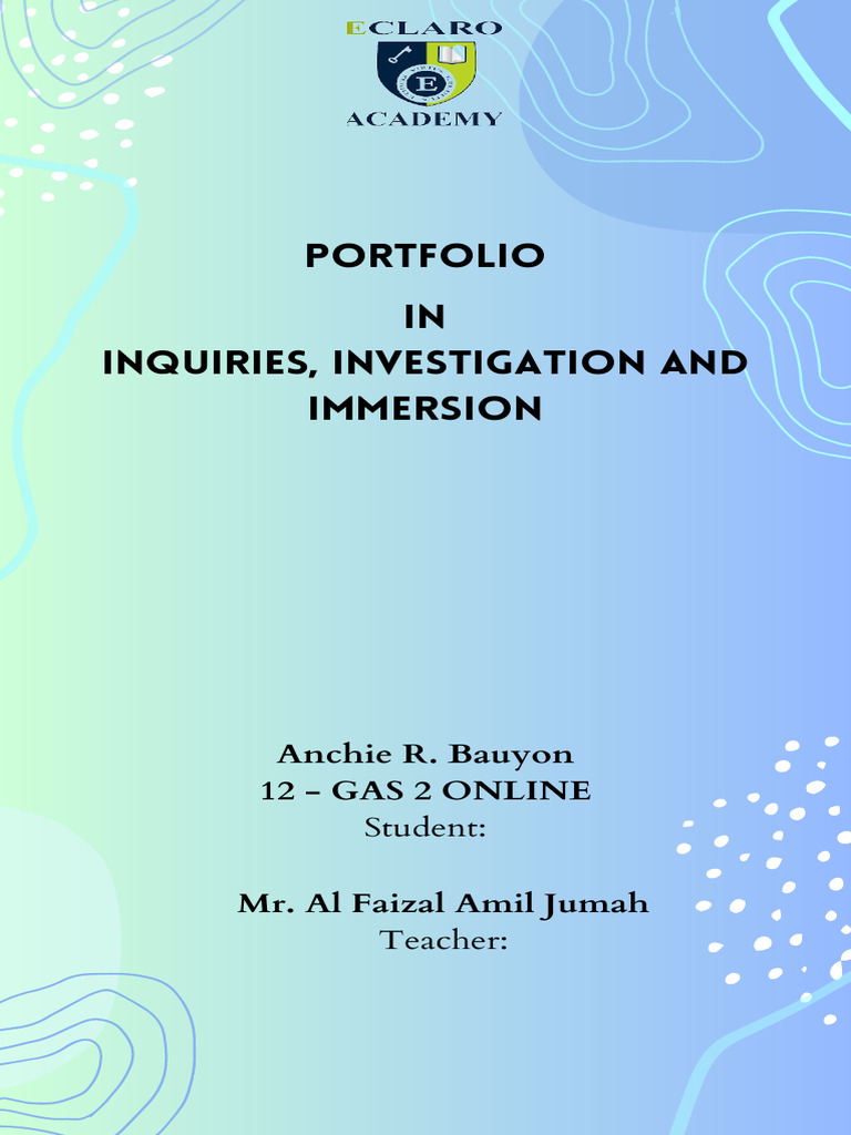 Bauyon Iii | PDF | Knowledge Management | Inquiry