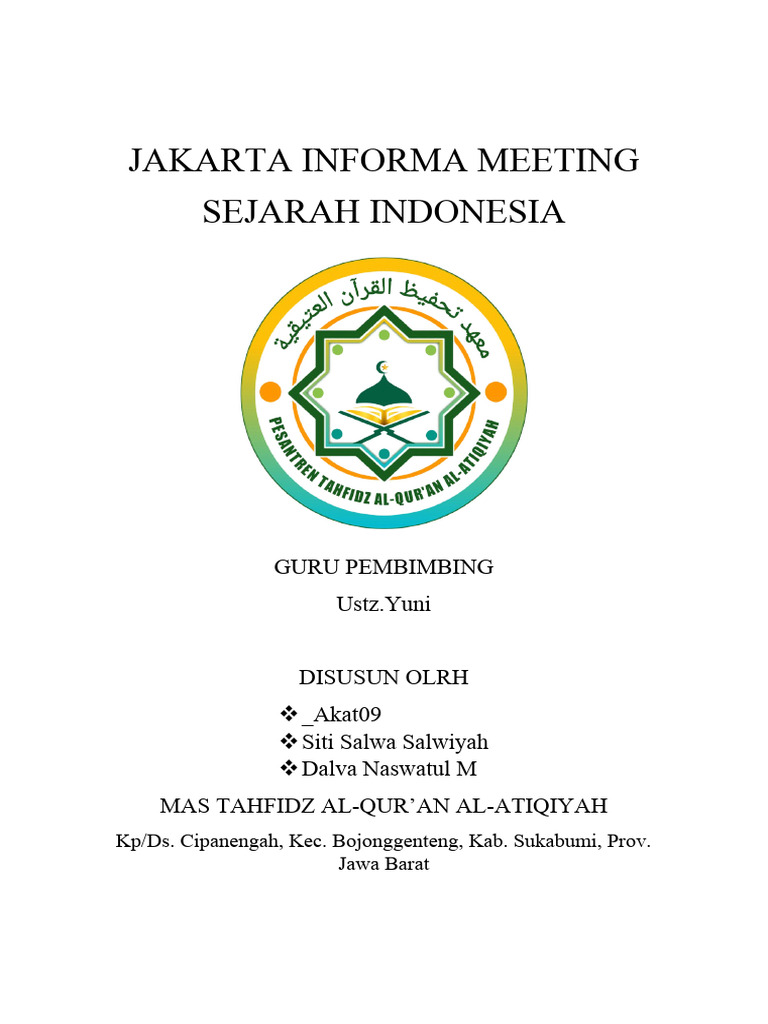 Jakarta Informa Meeting Akat | PDF