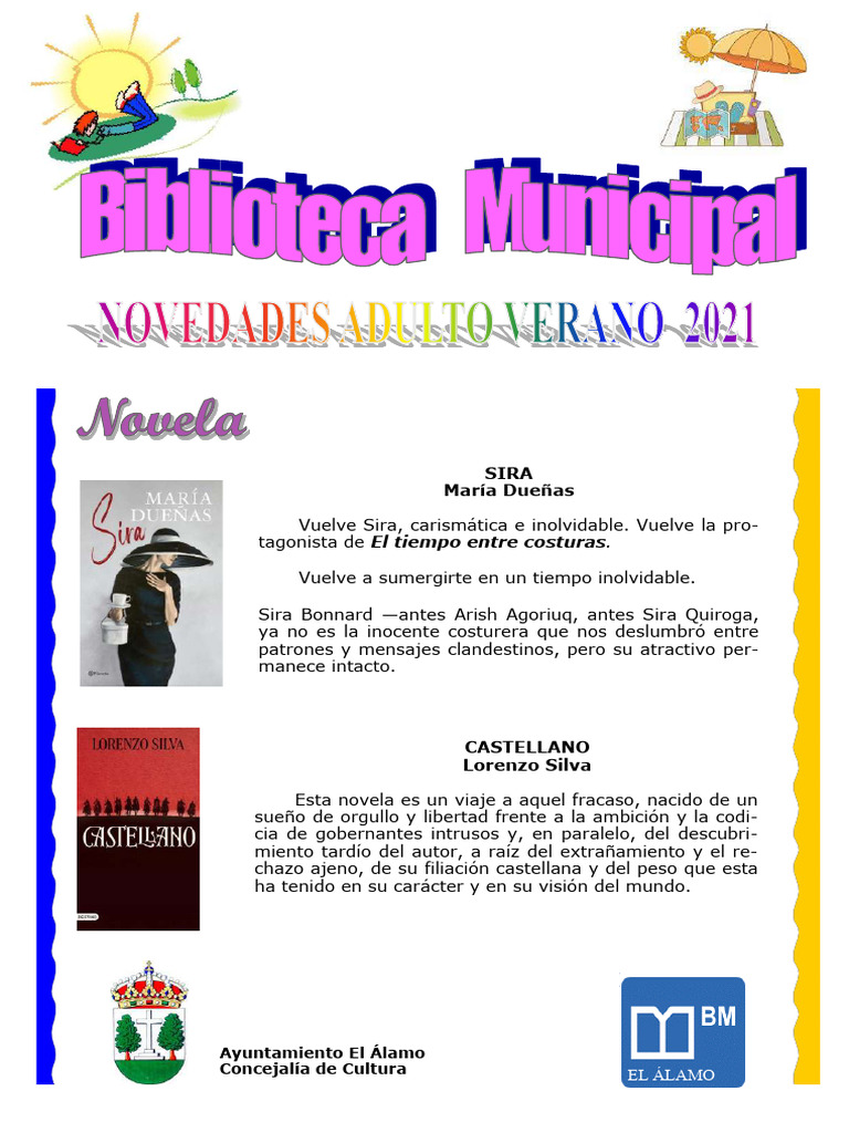 NOV. AD. VERANO 2021 - Compressed 1 | PDF | Amor | Novelas