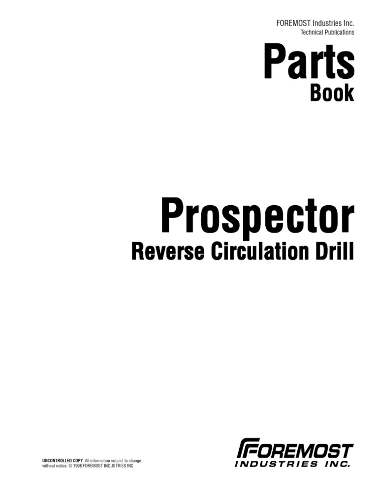 Manual Partes Foremost | PDF | Pump | Vehicle Parts