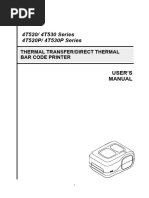 Manual Honeywell Pc42e T | PDF | Ip Address | Printer (Computing)