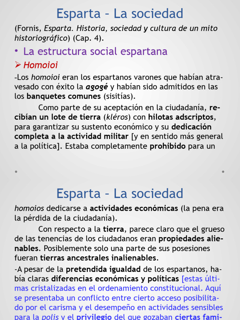 Esparta - La Sociedad (2021) | PDF | Esparta | Antiguedad clasica