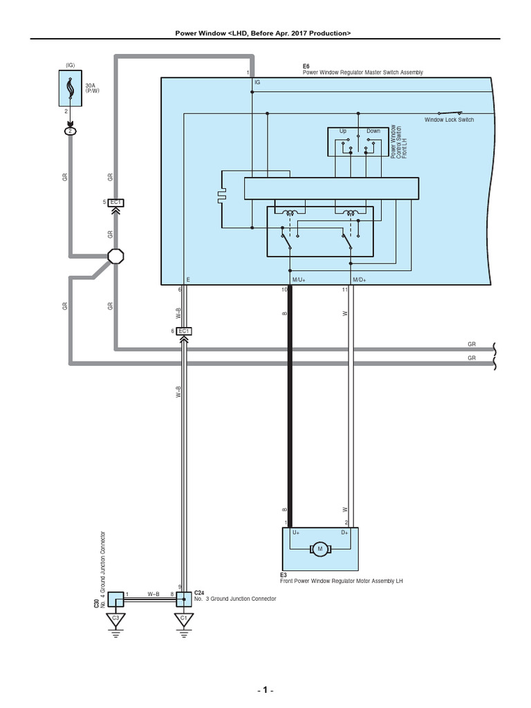 2014 Wigo Power Window | PDF | Motor Vehicle | Automotive Industry