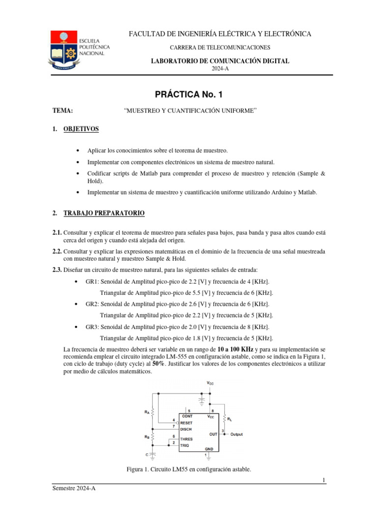 Prac_1_CD_2024A_REV | PDF | Muestreo (procesamiento de señal) | Matlab