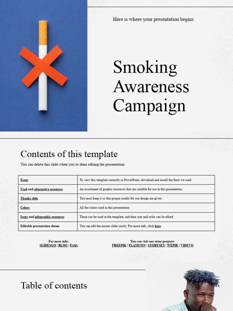 Smoking Awareness Campaign Overview | PDF | Target Audience | Social Media