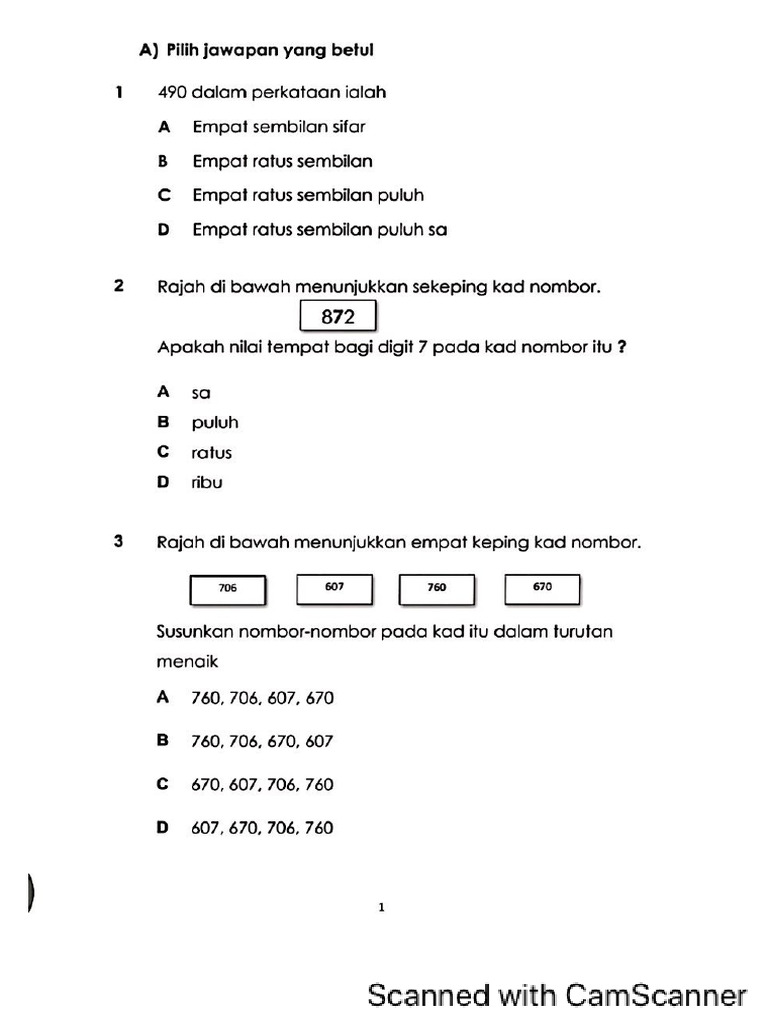 Worksheet Math Y2&y3 | PDF