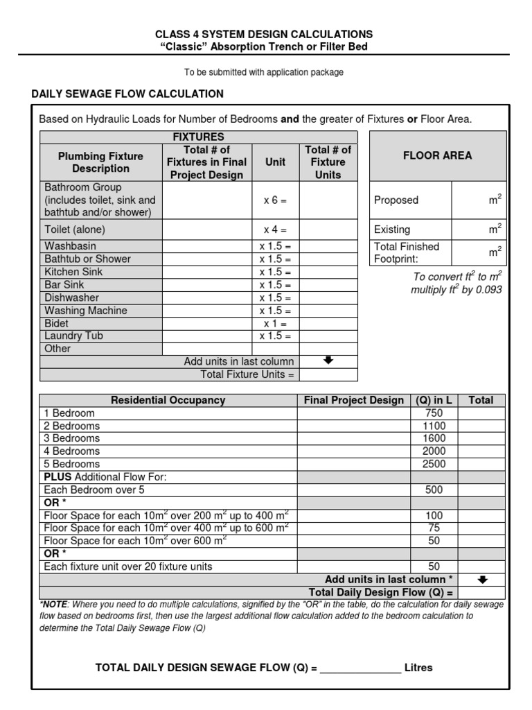 Class 4 Septic System Design Guide | PDF | Soil | Environmental Engineering
