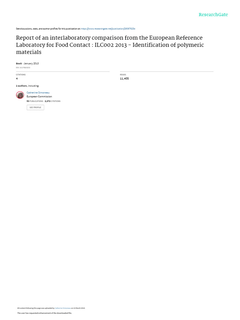 ReportILC0022013PolymerIdentification Final Pubsy Rev | PDF ...