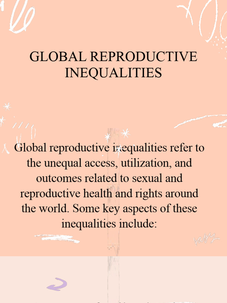 Understanding Human Reproduction Education Presentation in Peach Violet ...