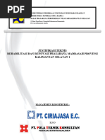 Draft Contoh CCO Dan Justifikasi Teknis | PDF | Teknologi & Rekayasa