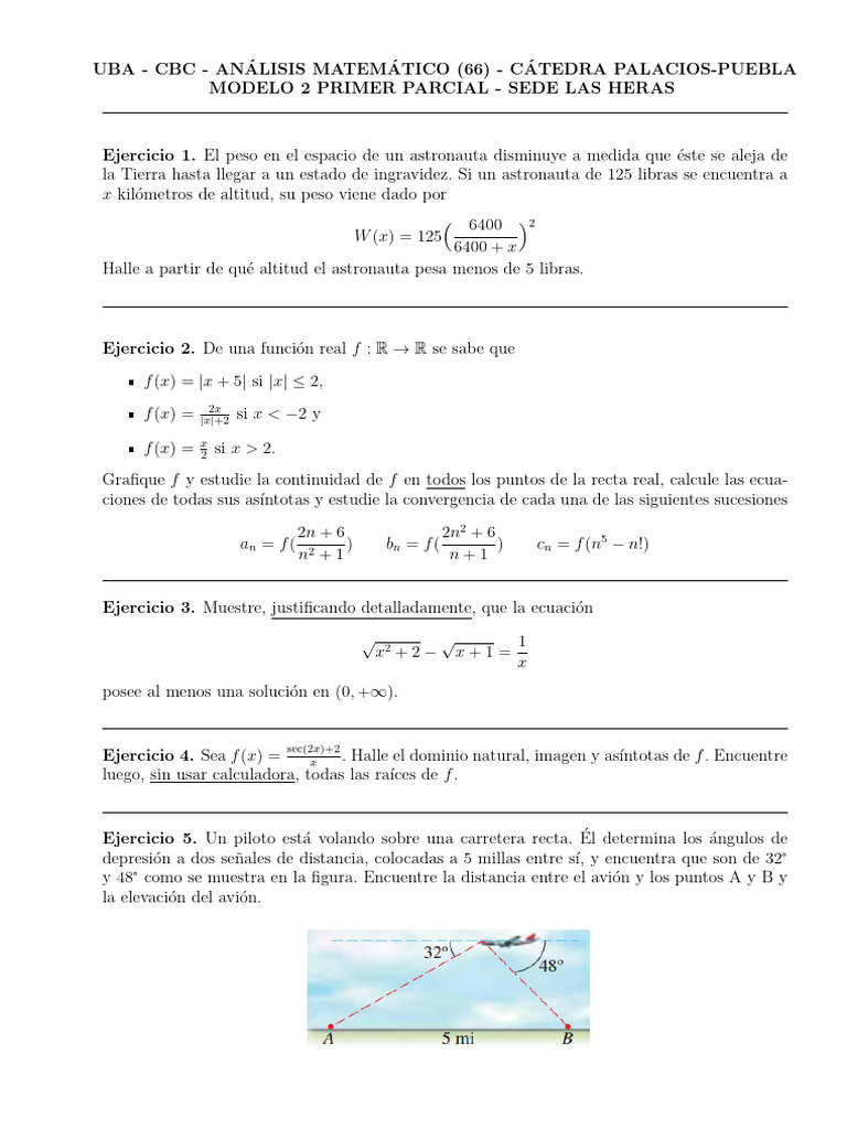 Am 66 P1 Modelo2 1C2024 | PDF