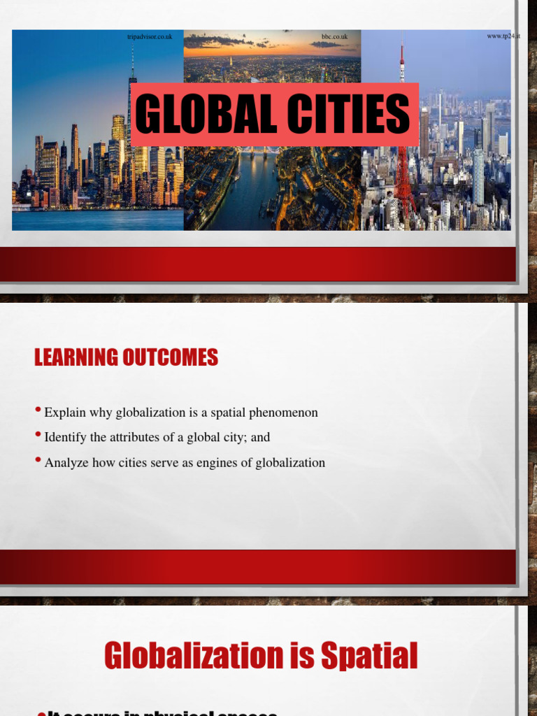 Global Cities | Download Free PDF | Globalization | Economies