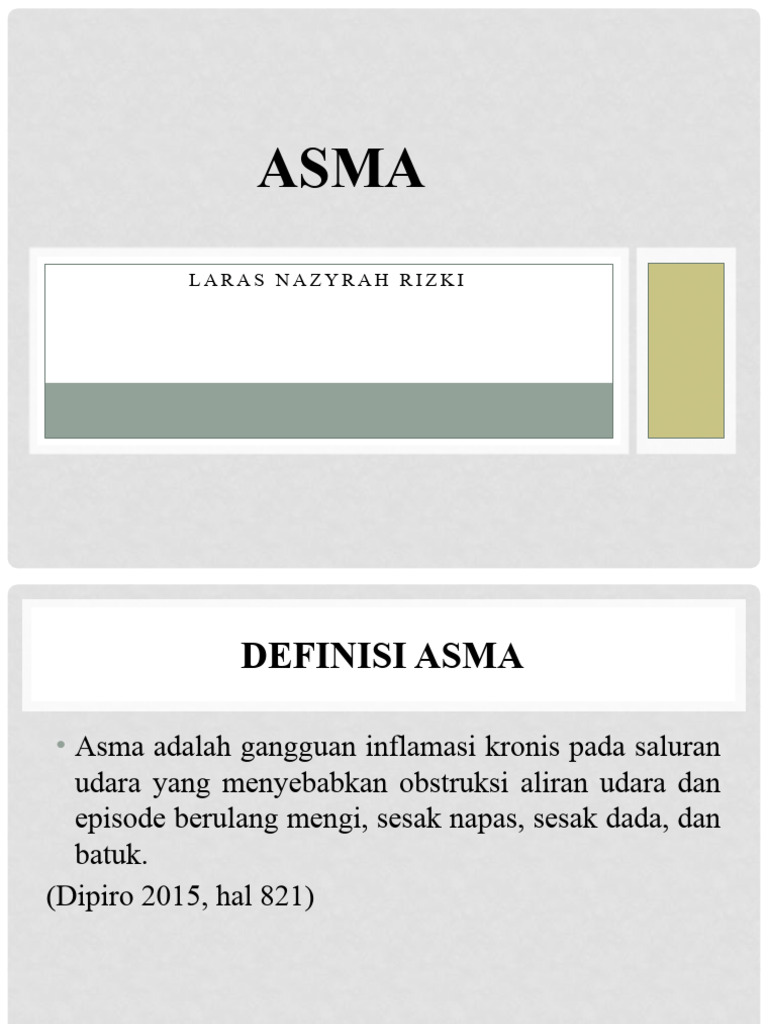 Panduan Lengkap tentang Asma Anak | PDF