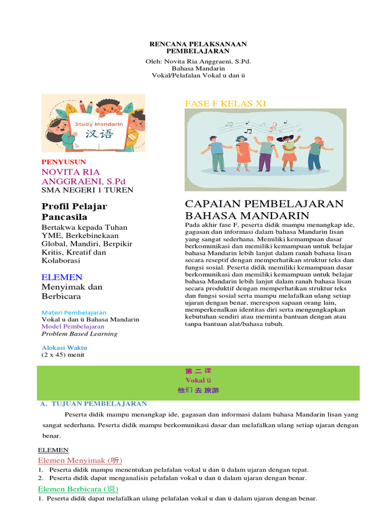 CP Bhs Mandarin | PDF