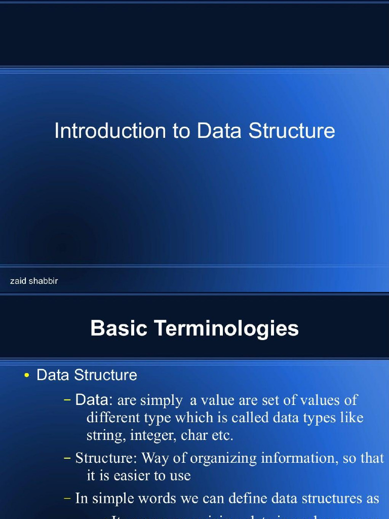 Data Structure Part 2 | PDF