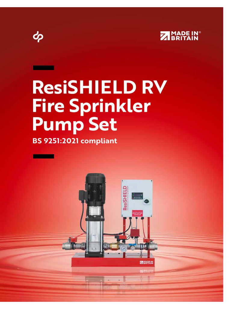ResiSHIELD RV Technical Brochure | PDF | Valve | Pump