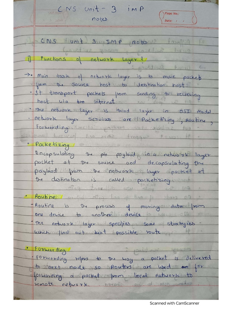 Cns Unit 3 Imp Bat Notes-1 | PDF