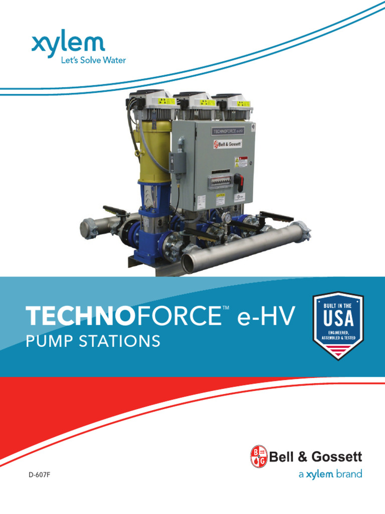 Technoforce e HV Promotional Brochure D 607f 8 20 Web | PDF | Pump | Equipment