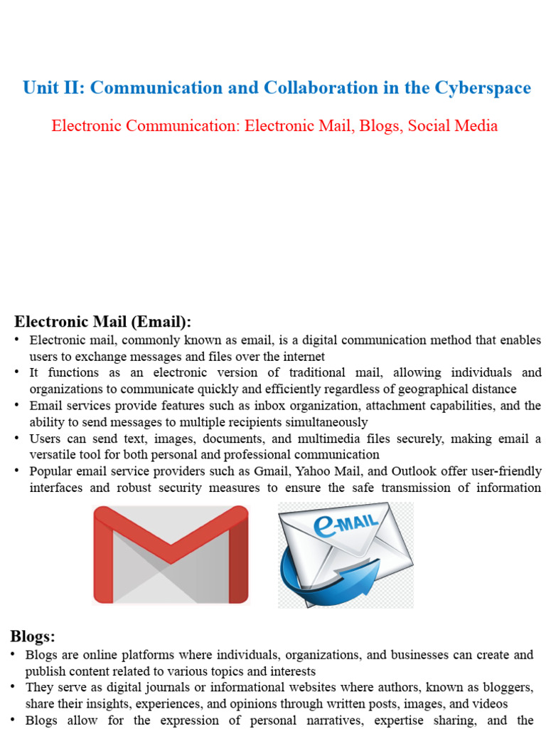 Communication & Collaboration in Cyberspace | PDF | Educational ...