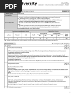 NCISM Syllabus | PDF | Cognition | Cognitive Science