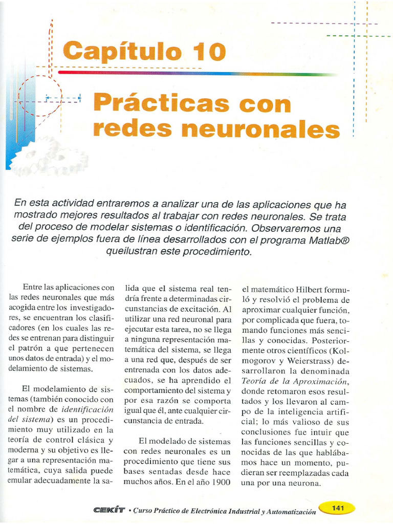 Redes Neuronales | PDF
