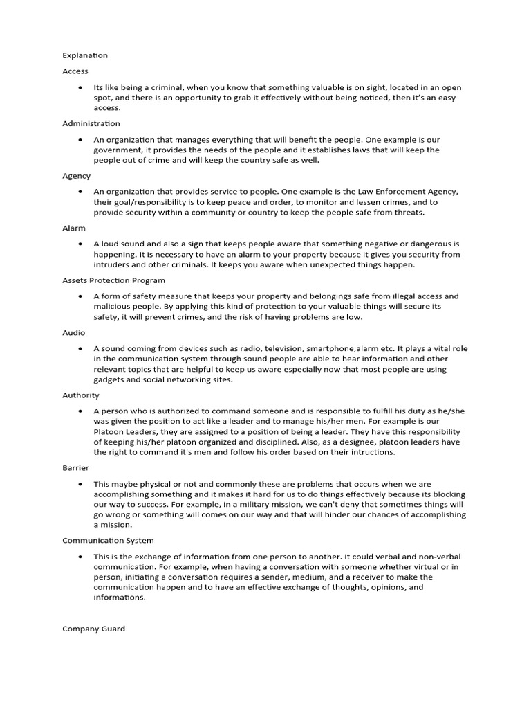 50 Words Explanation LEA - 121 | PDF | Communication | Computer Security 50 Words Explanation LEA - 121 | PDF | Communication | Computer Security
