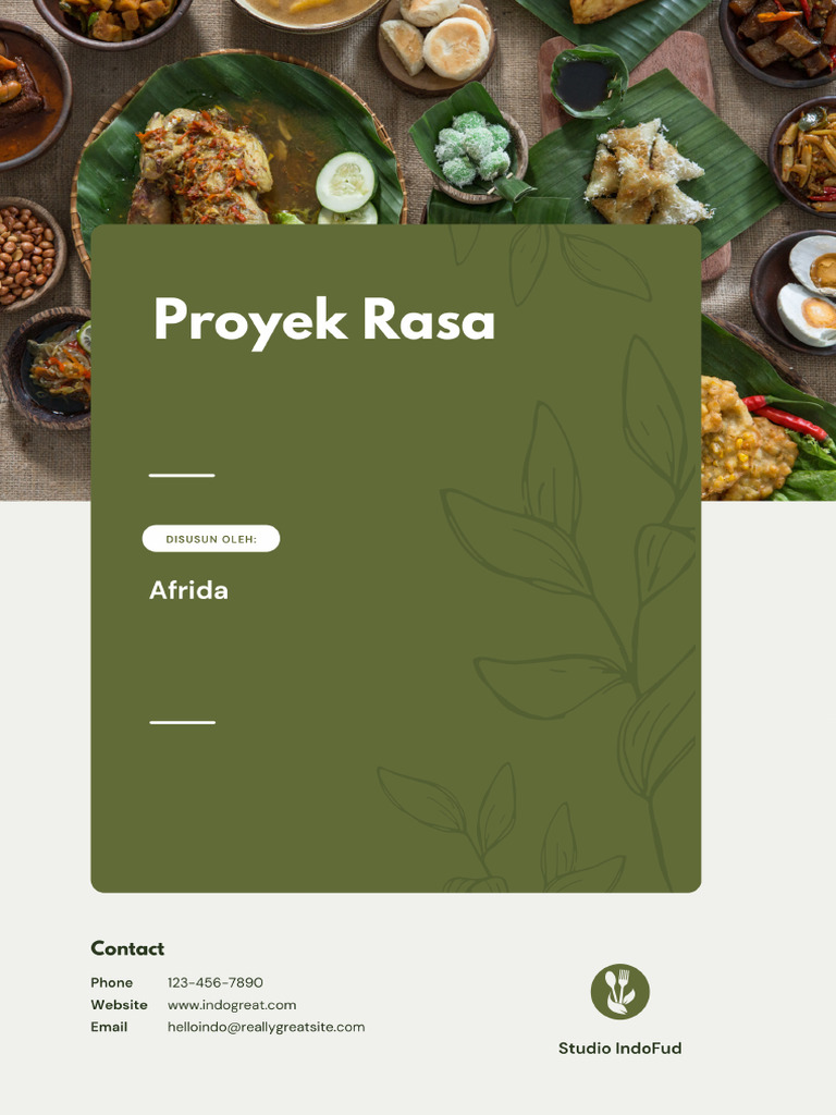 Proyek Rasa | PDF