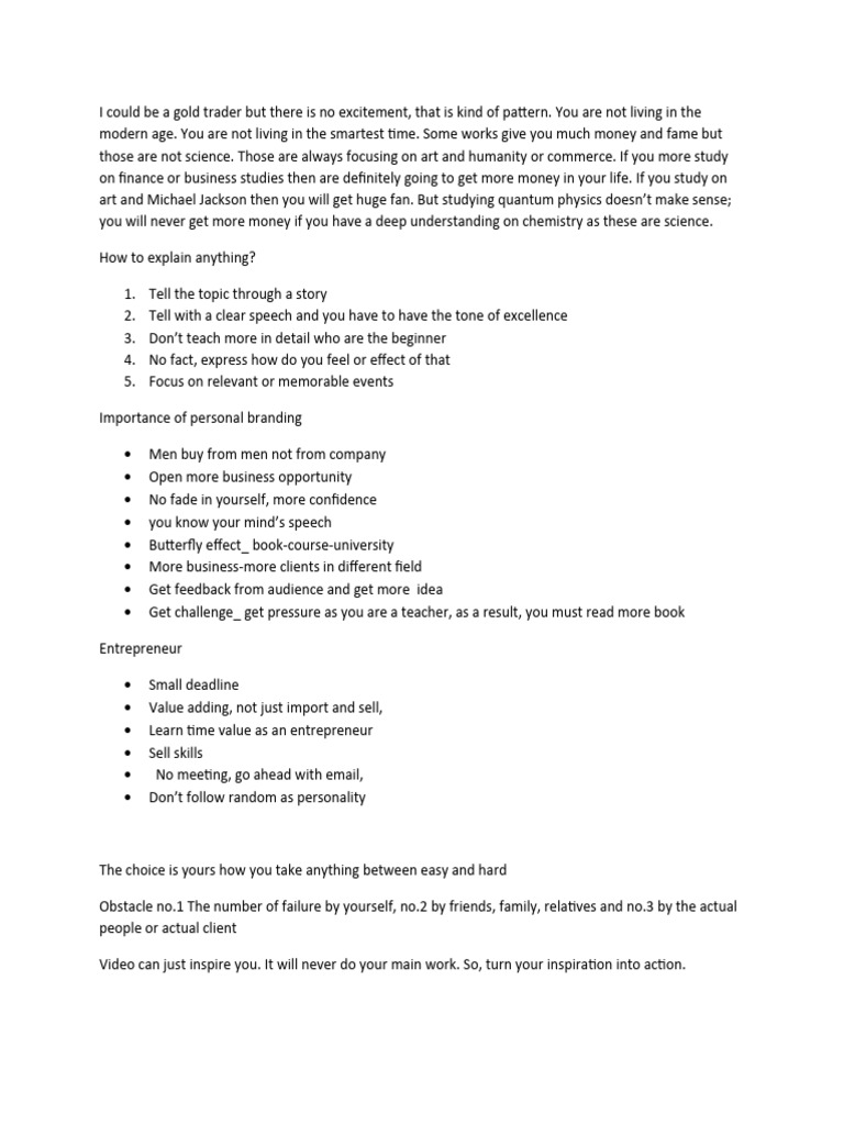Personal Growth and Business Strategies | PDF | Facebook | Communication