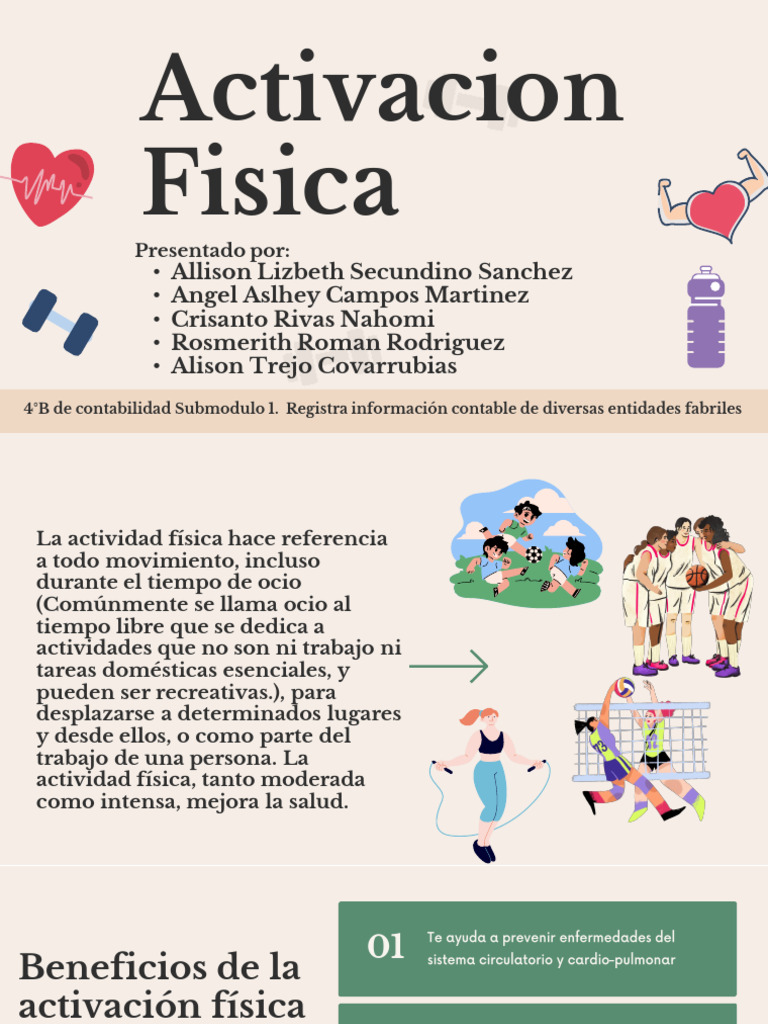 Beneficios de la Activación Física | PDF