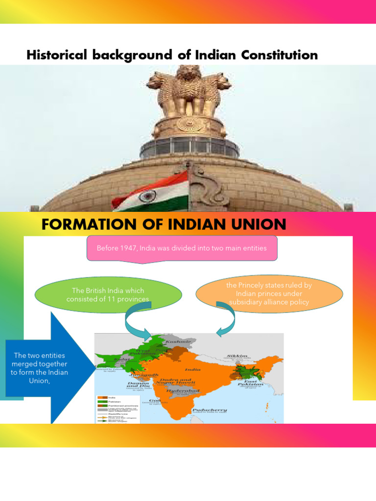 Historical Background of Indian Constitution | PDF | British Raj ...