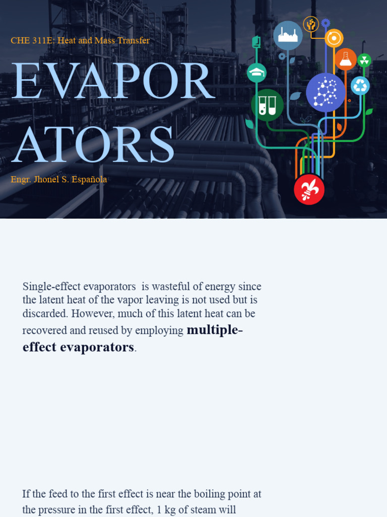 10-Multiple Effect Evaporators | PDF | Evaporation | Heat Transfer