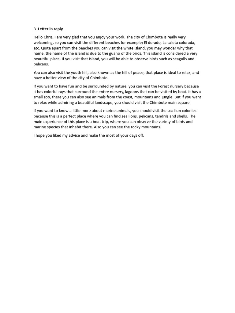 Writing Tes Intermediate 2 | PDF